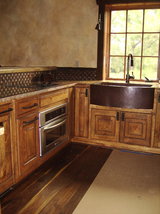 Old Saloon Style Kitchen